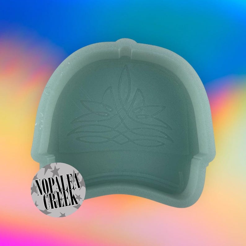 Boot Stitch Trucker Hat Silicone Mold -silicone Mold, Soap Molds ...