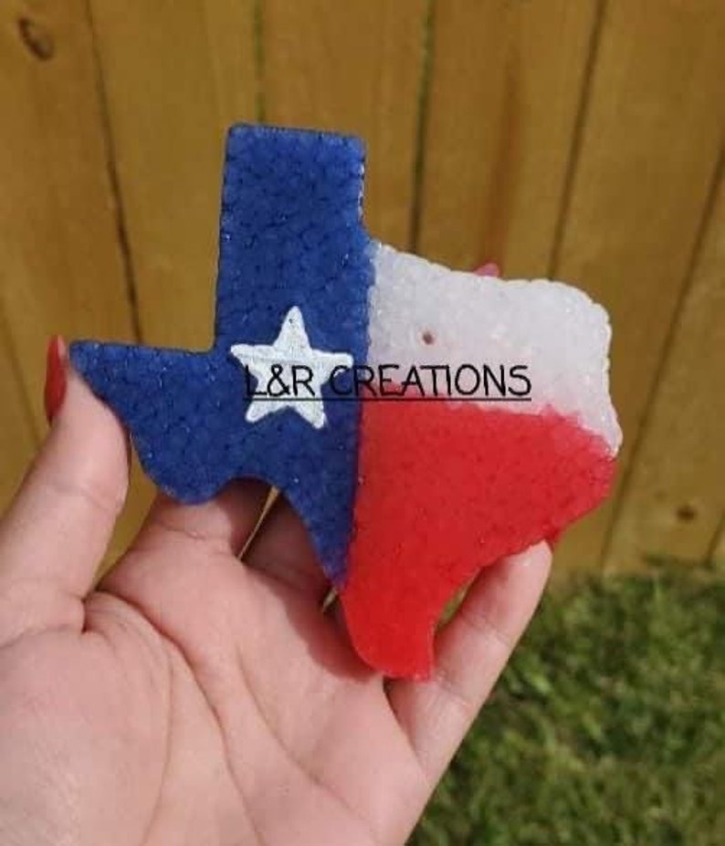 State of Texas Flag Silicone Freshies Silicone Molds - Etsy