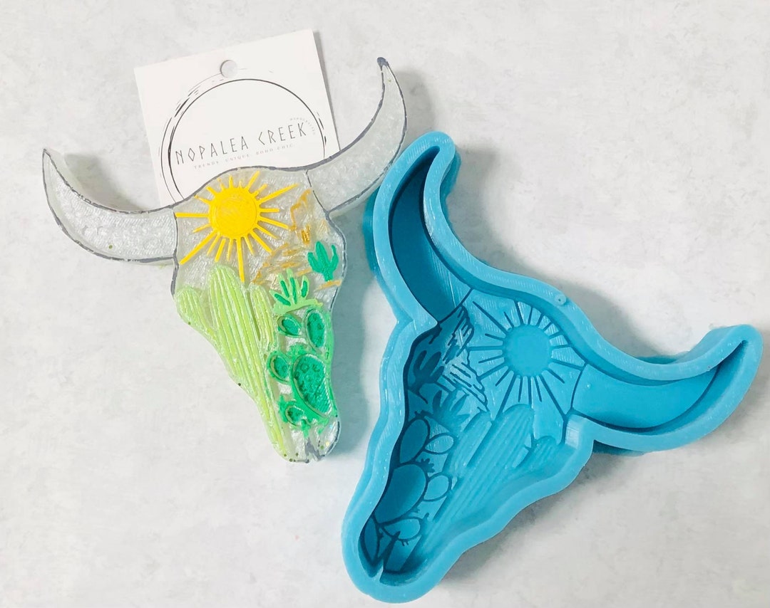 Arizona Bull Silicone Mold - Freshies, Silicone Molds, Silicone Freshie ...