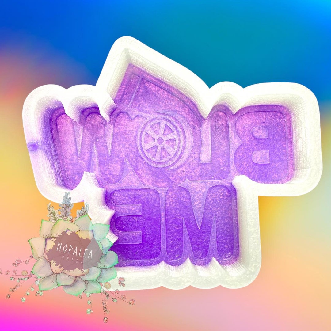 Blow Me Turbo Silicone Mold - Freshies, Silicone Molds, Silicone ...