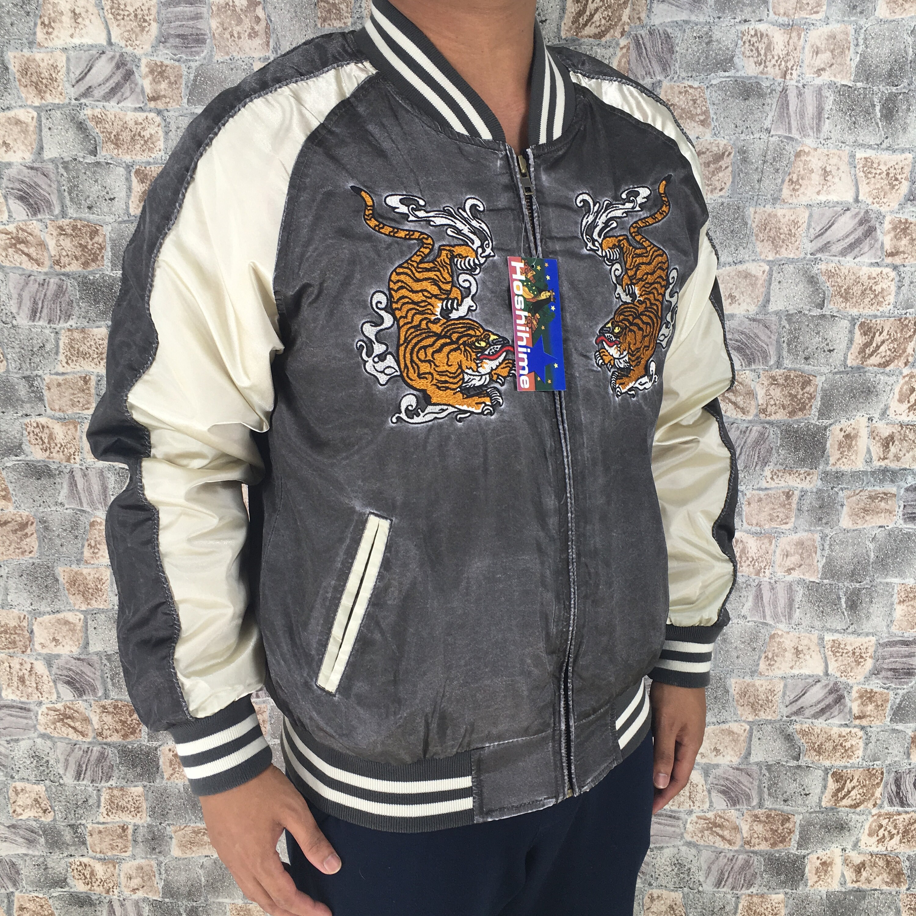 Sukajan Souvenir Jacket Medium Japan Vintage Sukajan Tiger | Etsy