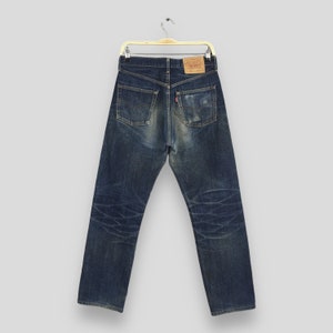 Size 28x30 Vintage Levi's 502 Big E LVC Japan Jeans Stone Washed Denim ...