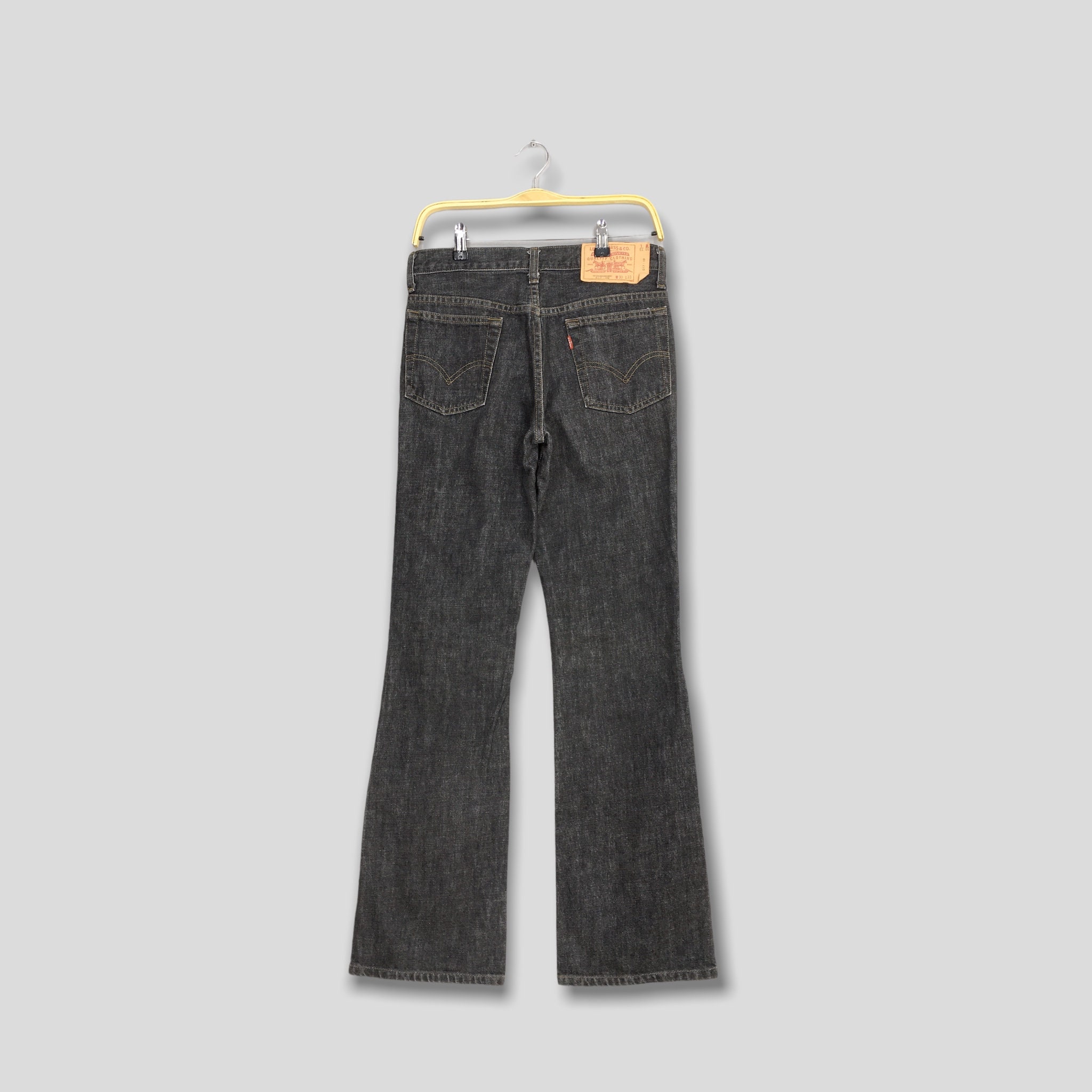 Size 30x32 Vintage Levi's 517 Black Bootcut Jeans Light Size 30x32 Vintage Levi's 517 Black Bootcut Jeans Light