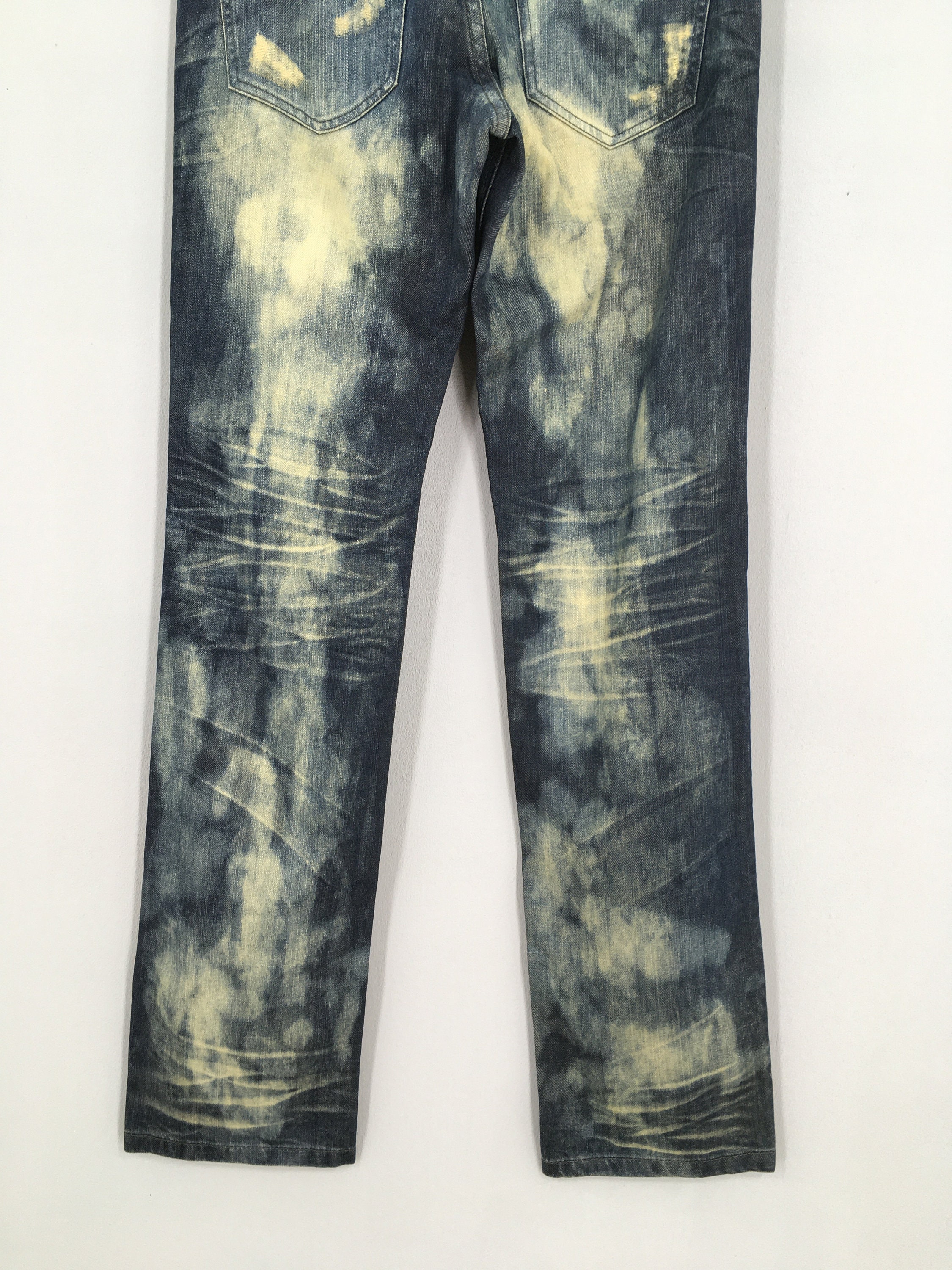 Size 34x33 Semantic Design Japan Splatter Bleach Paint Jeans Size 34x33 Semantic Design Japan Splatter Bleach Paint Jeans