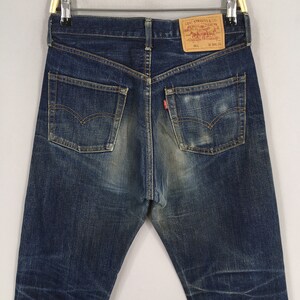 Size 28x30 Vintage Levi's 502 Big E LVC Japan Jeans Stone Washed Denim ...
