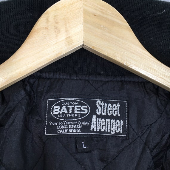 Vintage Custom Bates Leathers Motorcycle Jacket Large… - Gem