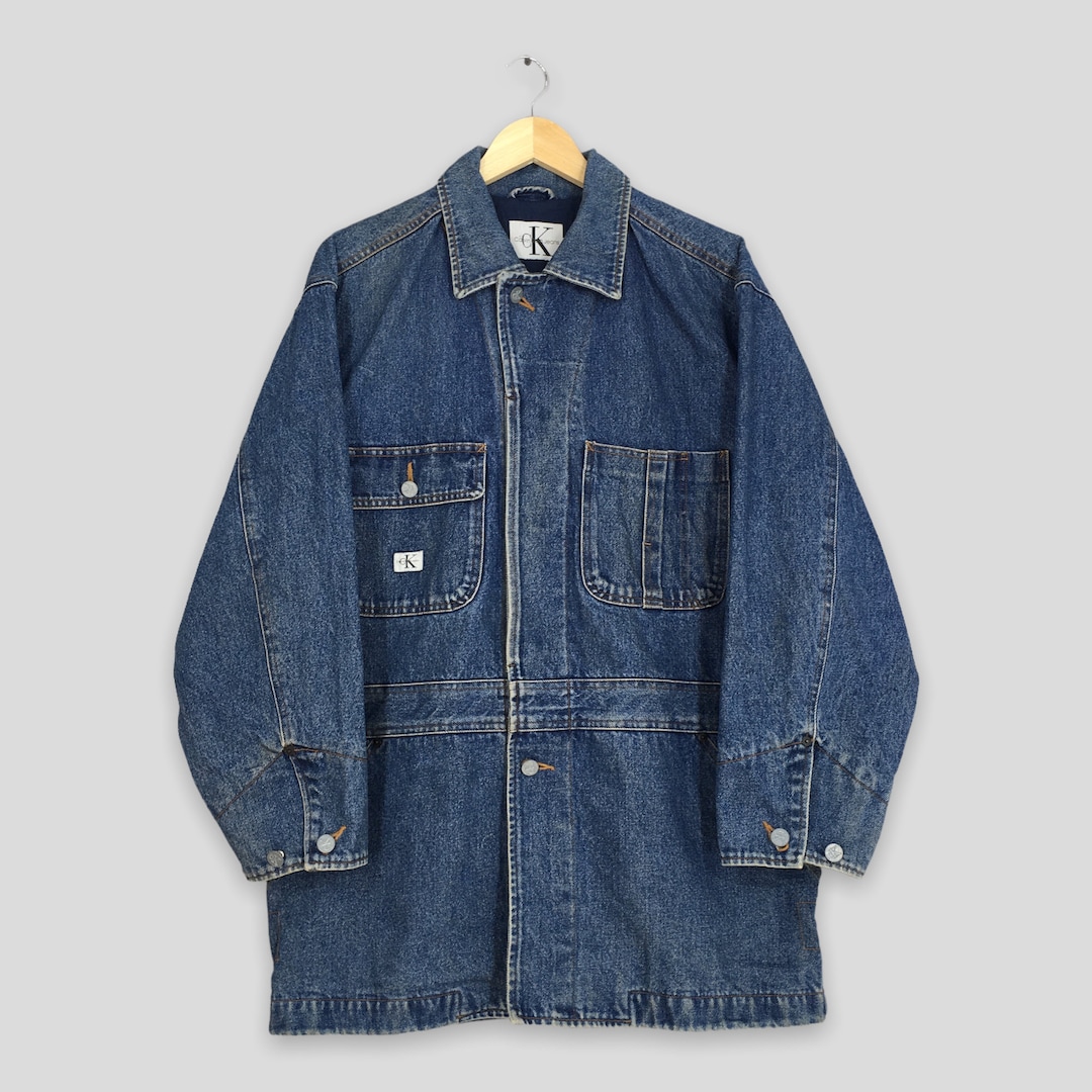 Vintage Calvin Klein Jeans Workwear Chore Jacket Medium Calvin Klein ...