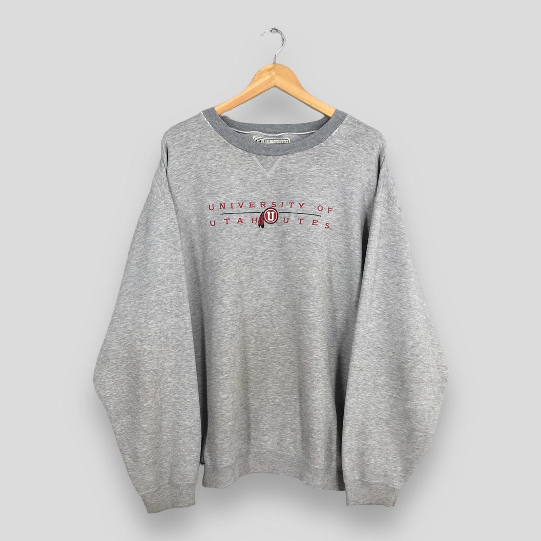 Vintage University of Utah Utes Sweatshirt 2xlarge Utah University ...