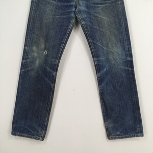 Size 28x30 Vintage Levi's 502 Big E LVC Japan Jeans Stone Washed Denim ...