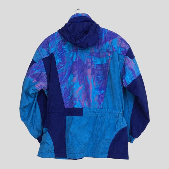 Vintage Descente Hoodie Ski Bomber Parka Jacket Skiin… - Gem