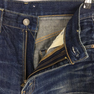 Size 28x30 Vintage Levi's 502 Big E LVC Japan Jeans Stone Washed Denim ...