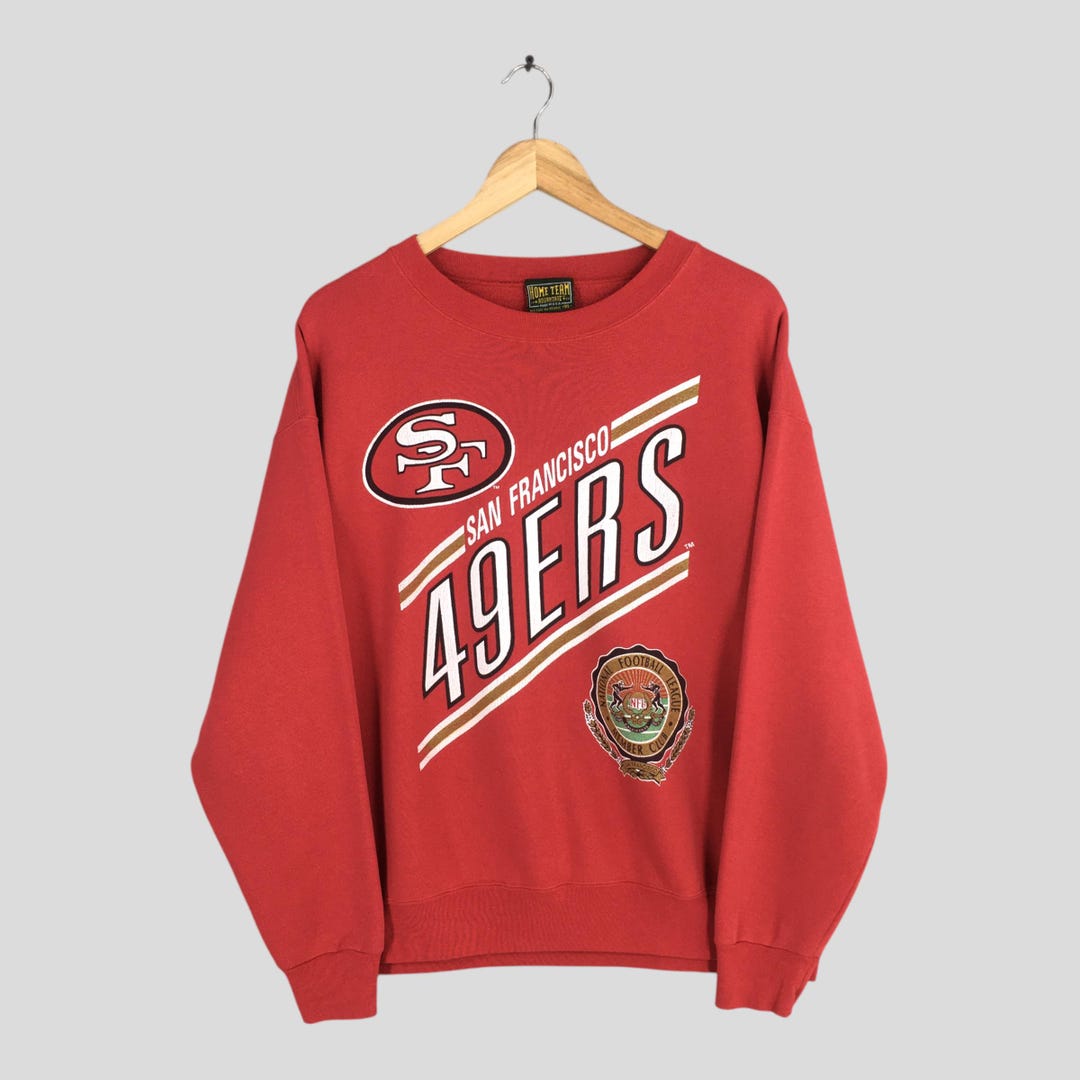 Vintage San Francisco 49ers Rugby NFL Sweatshirt Xlarge San Francisco ...