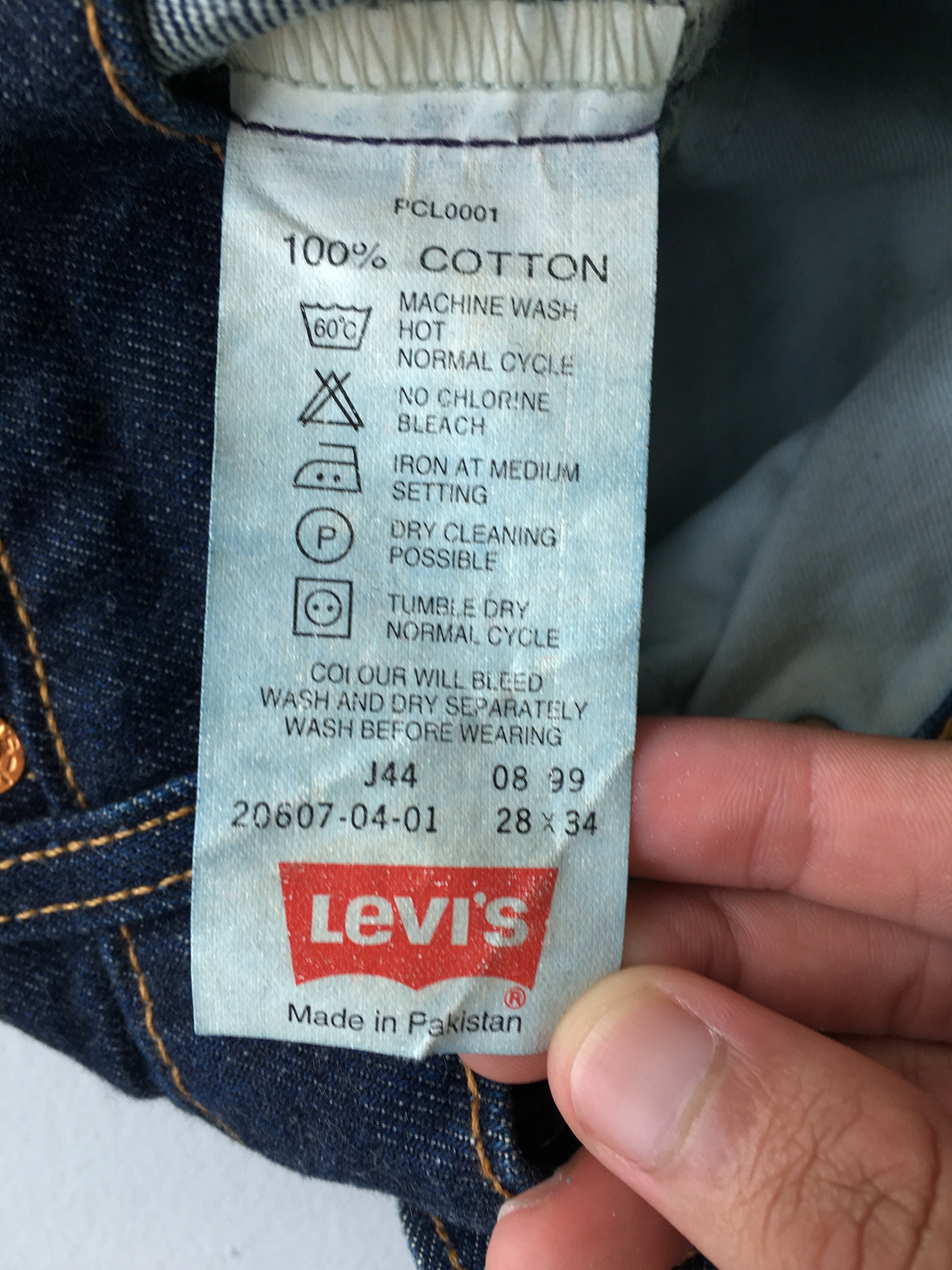 Size 27x33 Vintage Levis 607 Women Jeans Straight Leg Denim | Etsy