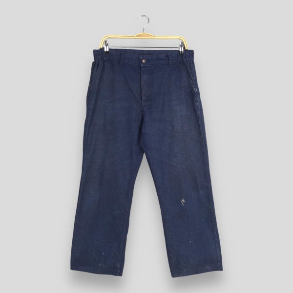 French Work Wear Trouser - Etsy