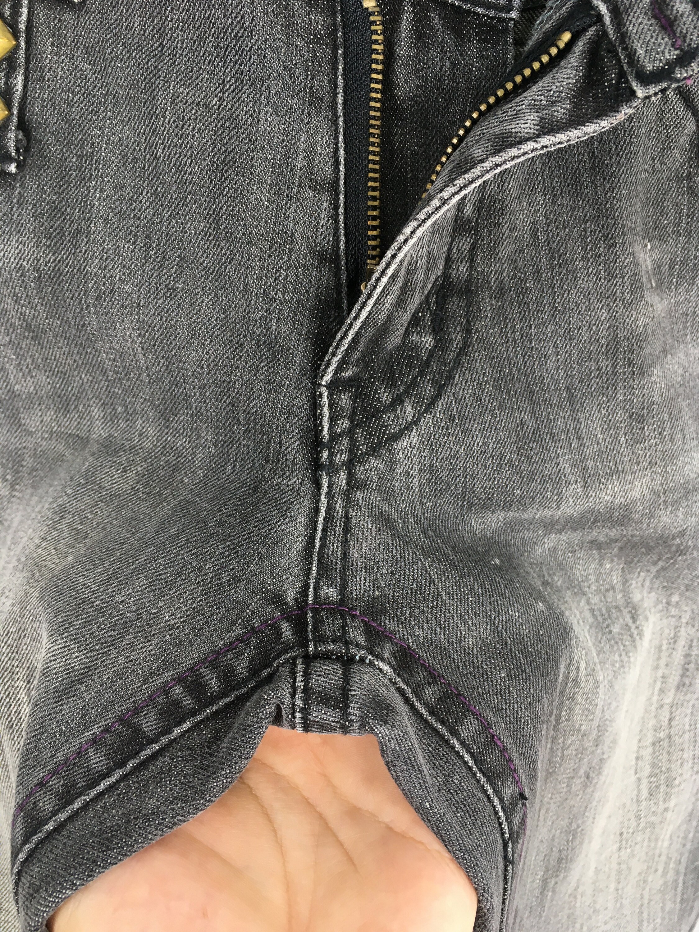 Size 28x31 Japanese Brand Midas Flared Jeans Midas Black Size 28x31 Japanese Brand Midas Flared Jeans Midas Black