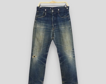 Size 32x32 Vintage Levis 501XX LVC Japan Selvedge Denim Faded Blue ...