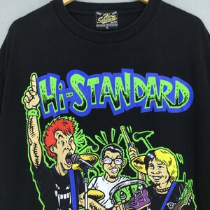 Vintage 90's Hi Standard Japan Band Tshirt Xlarge Hi | Etsy