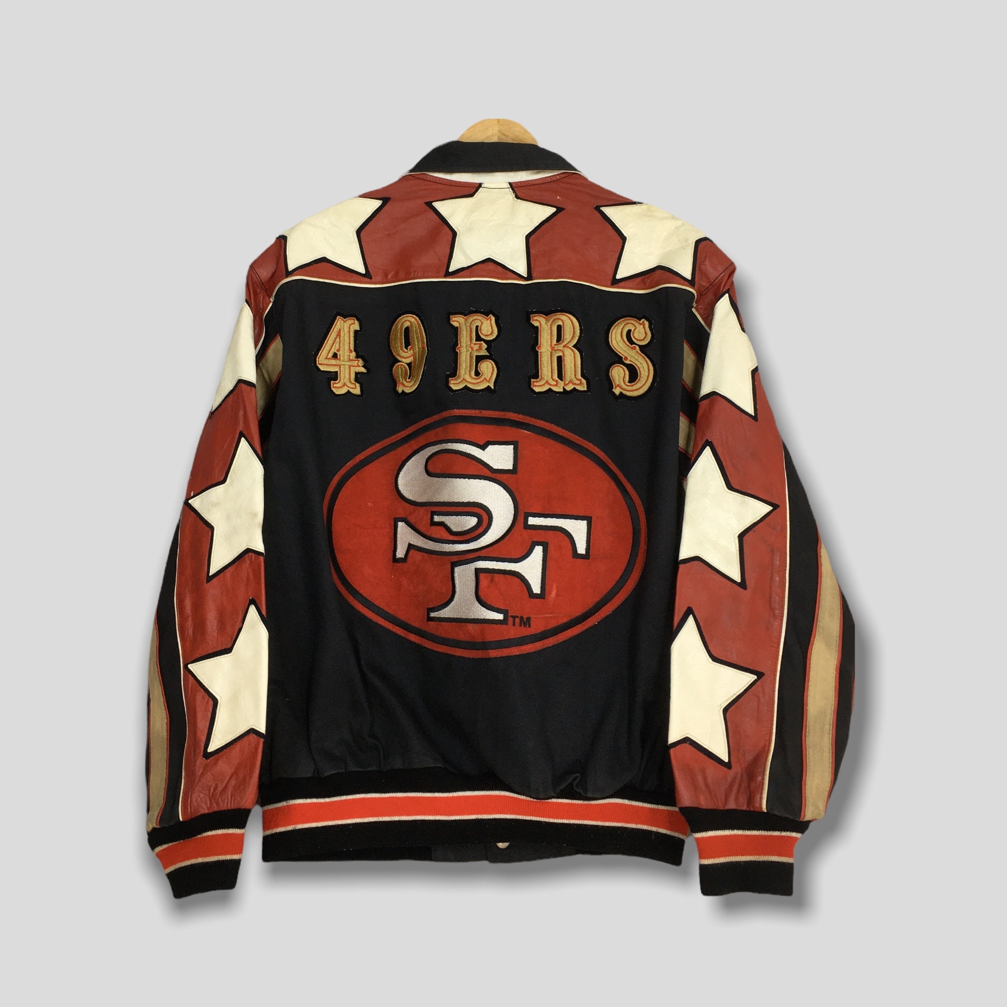 san francisco 49ers vintage NFL jacket - munimoro.gob.pe