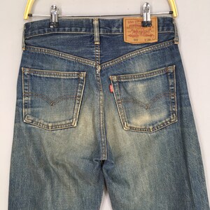 Size 28x29 Vintage Levi's 502 LVC Japan Big E Faded Blue Redline Denim ...