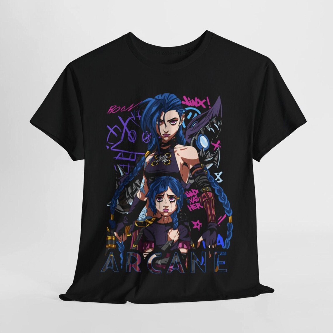 Jinx Arcane Png, Gaming Png, LOL Png, Video Game Png, Moba Game Png ...