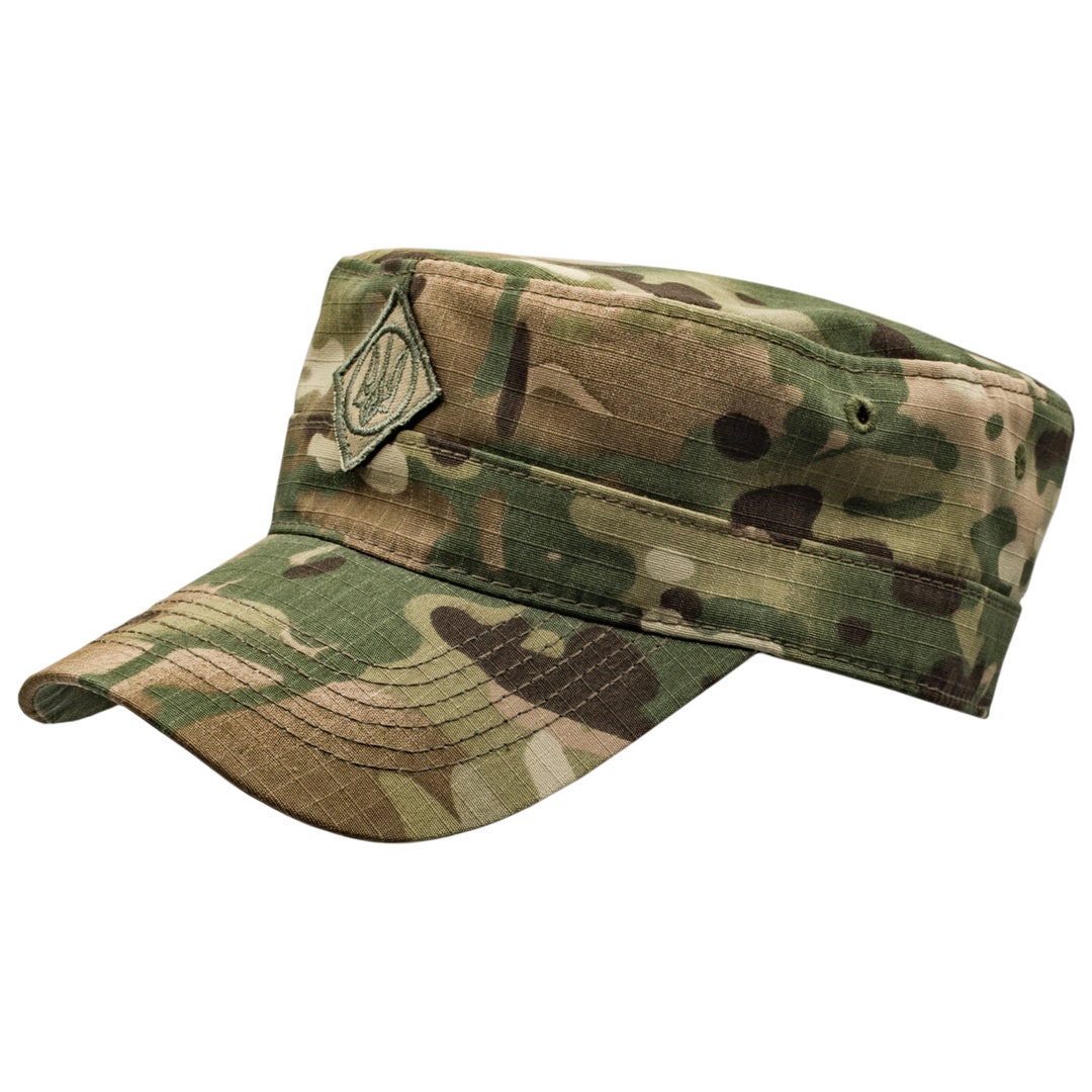 Camouflage Patriotic Cap With Ukrainian Trident. Made in Ukraine ...