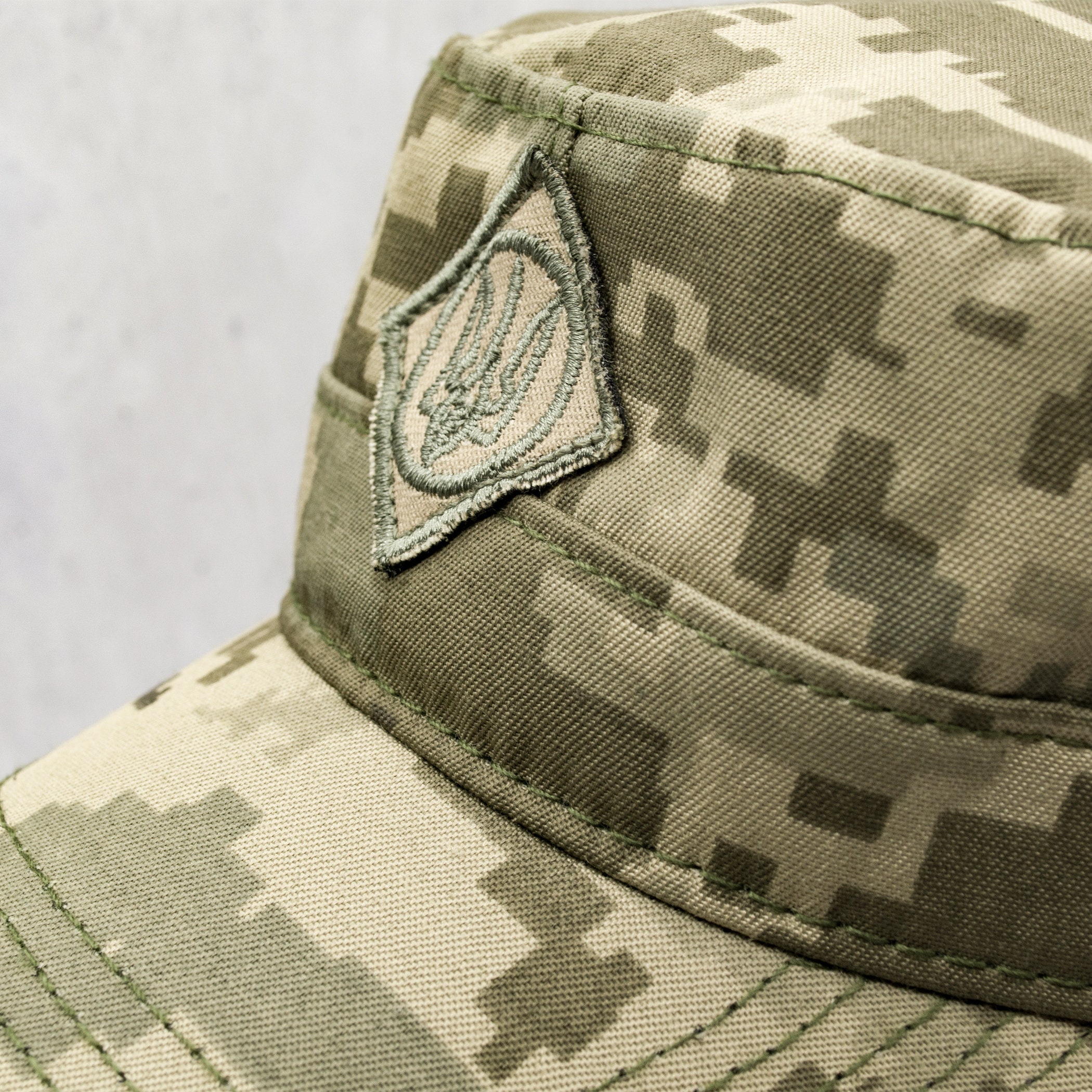 Ukrainian Trident Camouflage Cap, Patriotic Military Hat - Etsy