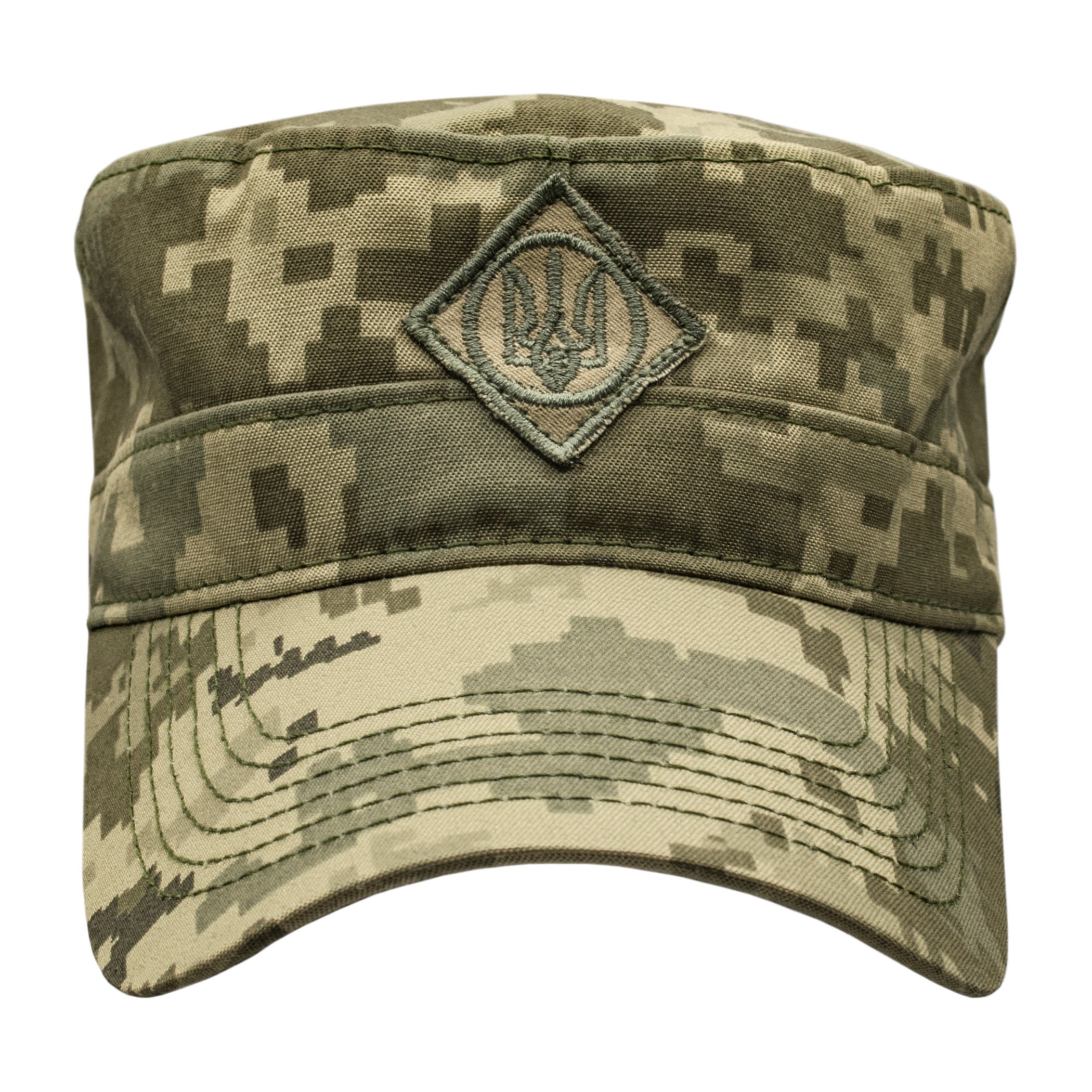 Ukrainian Trident Camouflage Cap, Patriotic Military Hat - Etsy