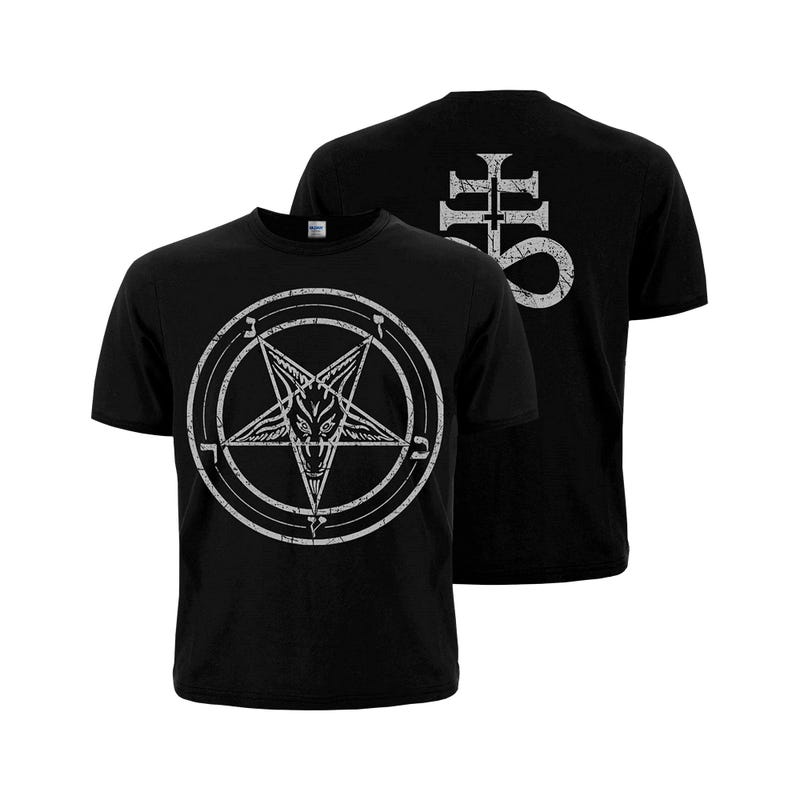 Satanic Pentagram Shirt - Etsy