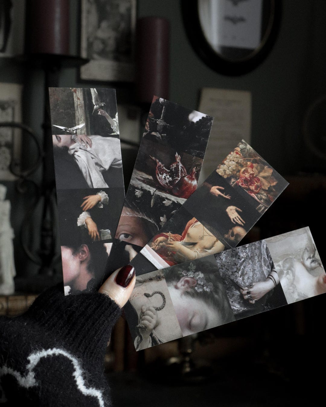 RENAISSANCE Bookmarks | Dark Academia | Gothic | Victorian | Light ...