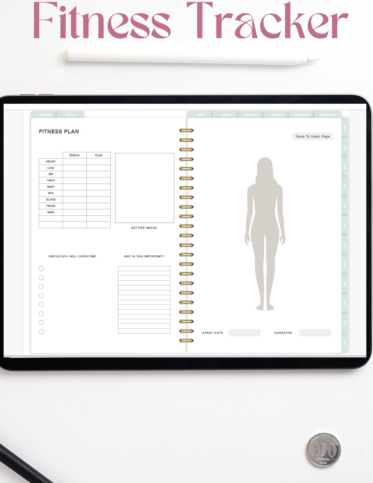 Ultimate 2024 Digital Planner | Hyperlinked | Goodnotes Compatible ...