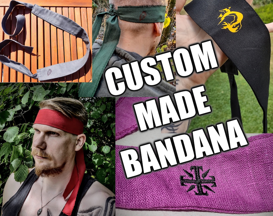 Custom-made Snake Big Boss Infinity Bandana > You Choose Fabric, Color ...