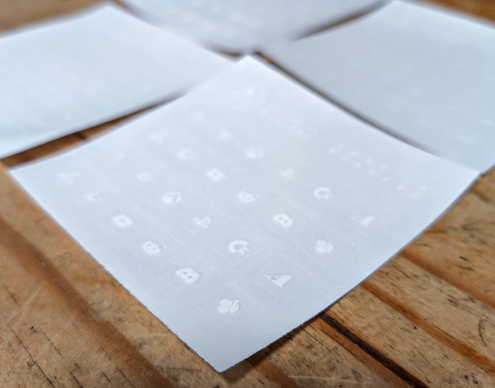 Mechanical Keyboard Relegendable Keycaps Sticker Inlays Inserts - Etsy