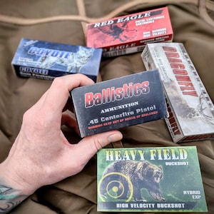 Resident Evil 4 Remake Ammo Cardboard Boxes for Leon S. (scott) Kennedy ...