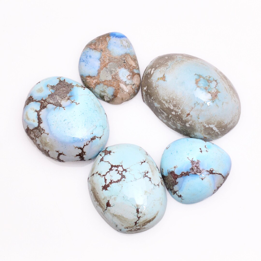Natural Golden Hill Turquoise Free Form Cabochons ~ Turquoise 13mm-20mm ...