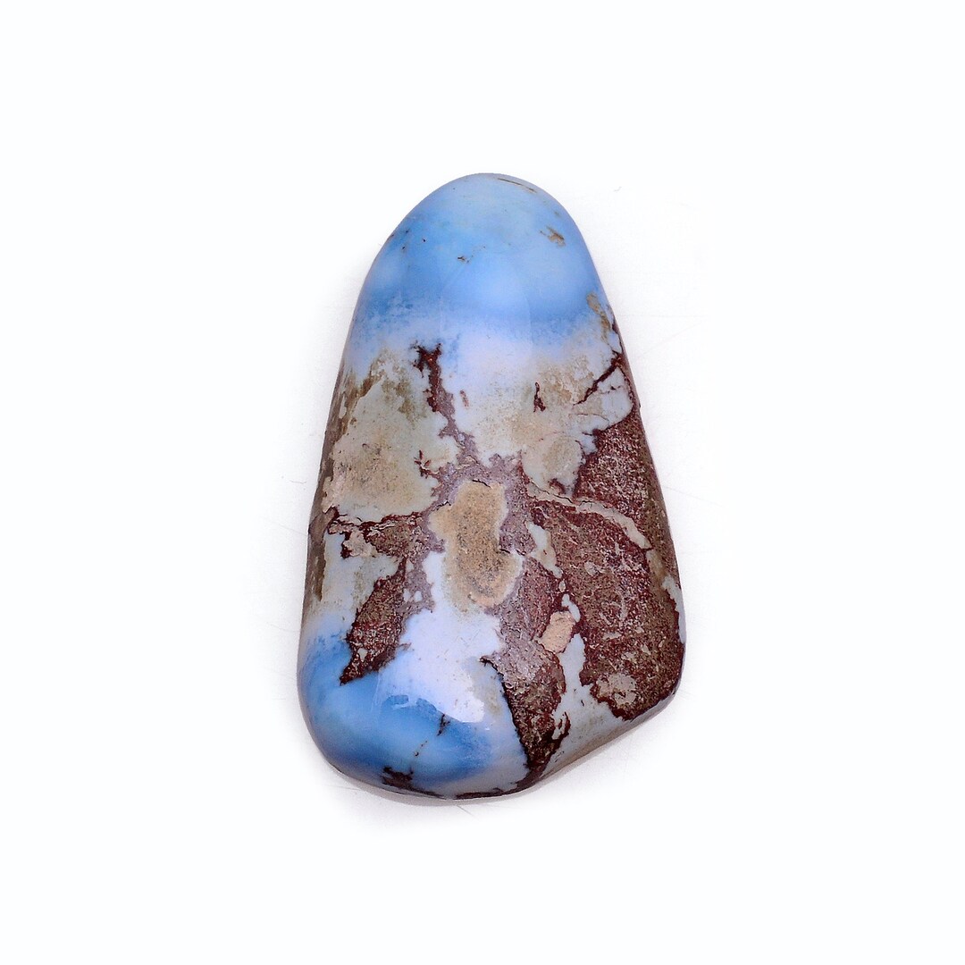 Natural Golden Hill Turquoise 15x25mm Smooth Cabochon ~ Rare Lavender ...