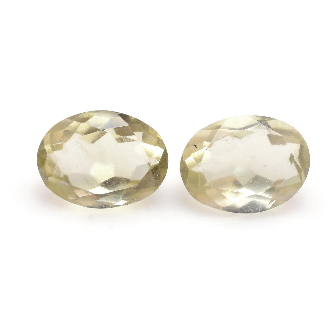 Natural Libyan Desert Glass 12x16mm Oval Cut Stone Pair ~ Libyan ...