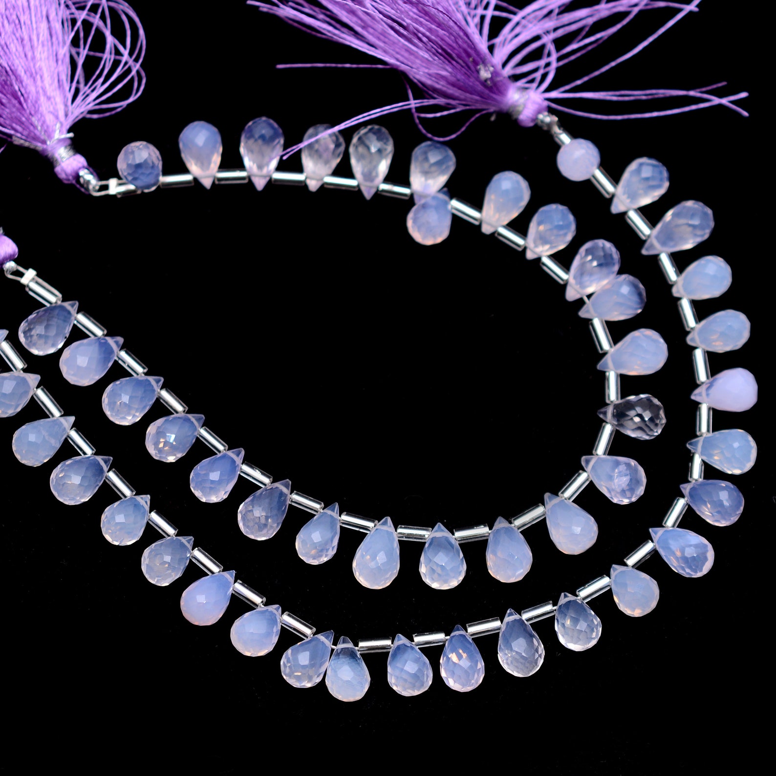 Natural Scorolite Lavender Quartz 6x9mm Faceted Teardrops - Etsy