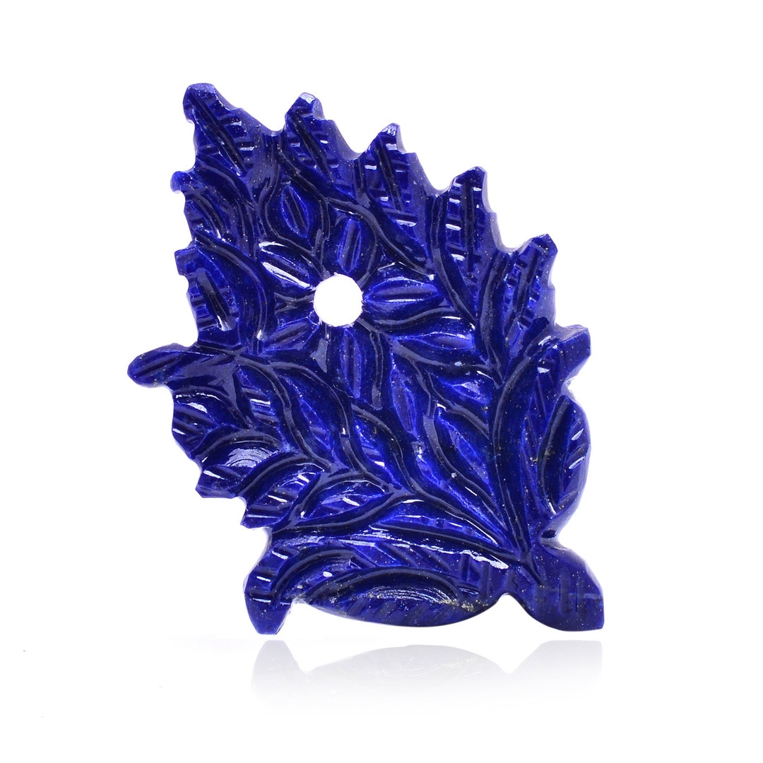 30x41mm Amazing Lapis Lazuli Loose Carving Stone ~ Natural Lapis Fancy ...