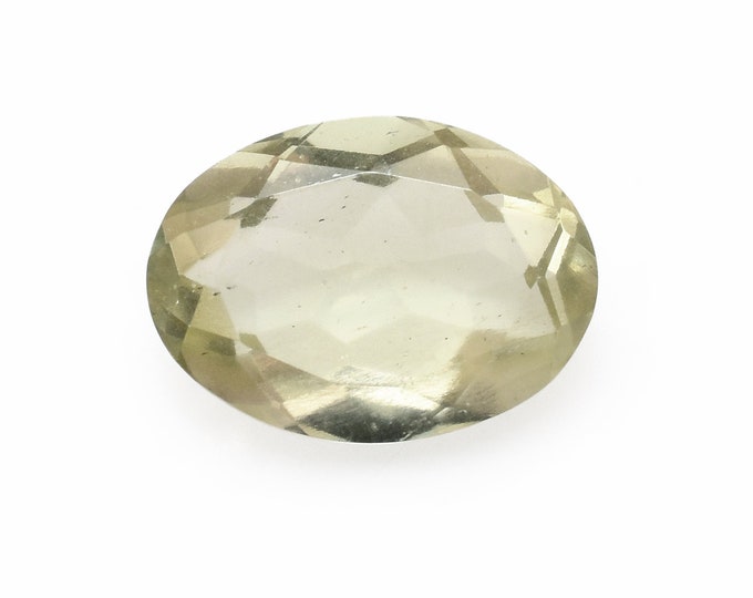 Natural Libyan Desert Glass Faceted 11x15mm Loose Oval Cut Stone ...