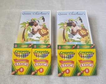 Custom Coloring Book - Etsy