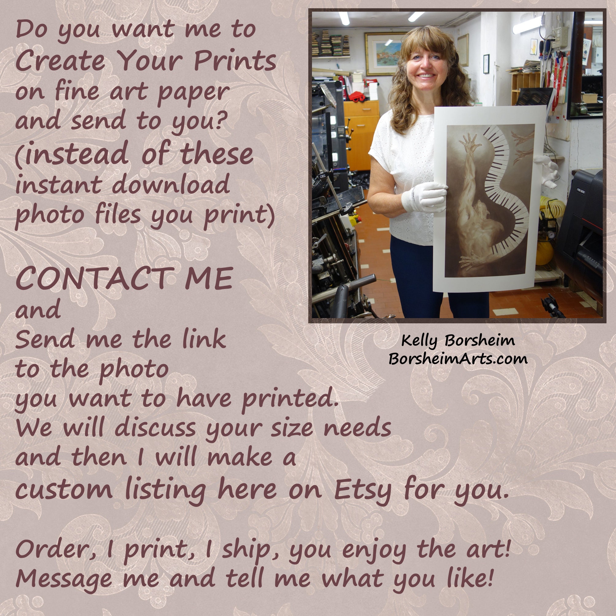 Figure Drawing Print Standing Man in Profile Pencil Sketch, Black White ...