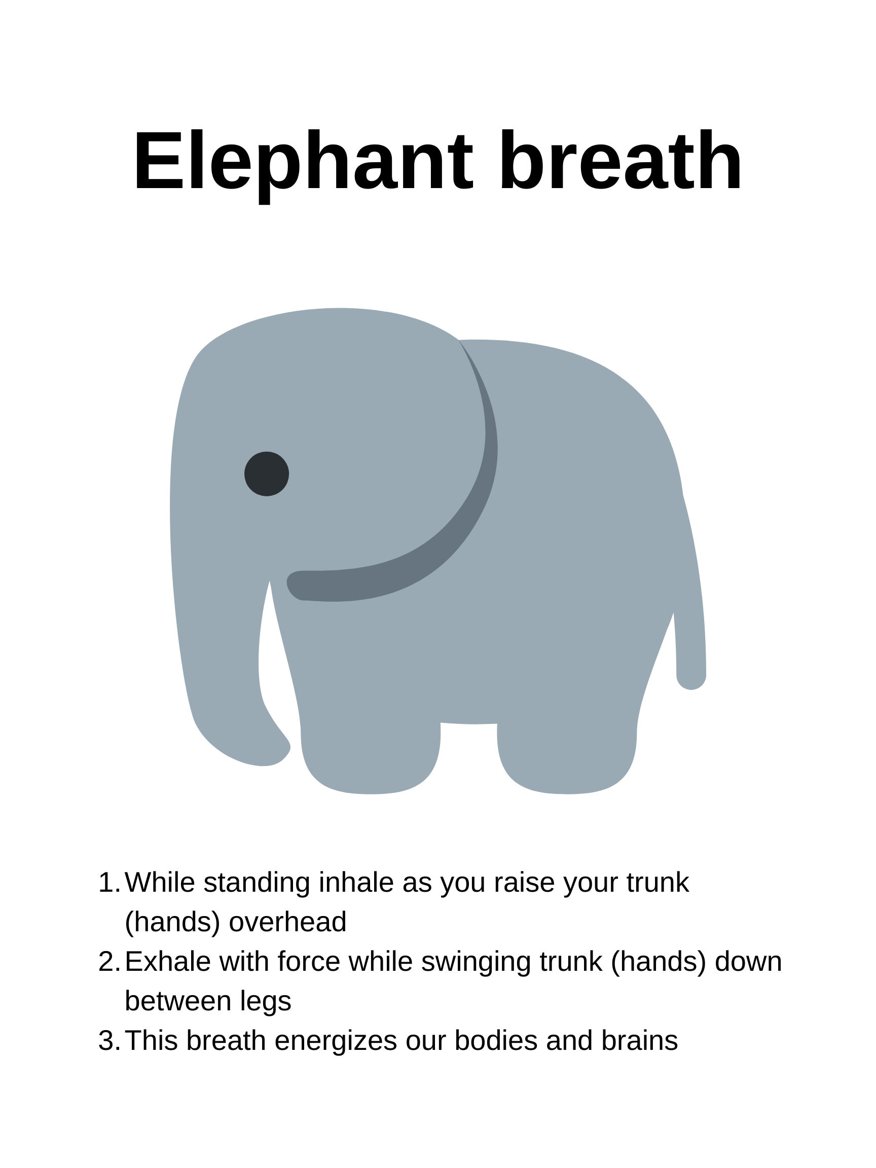 Animal Breathing Posters - Etsy