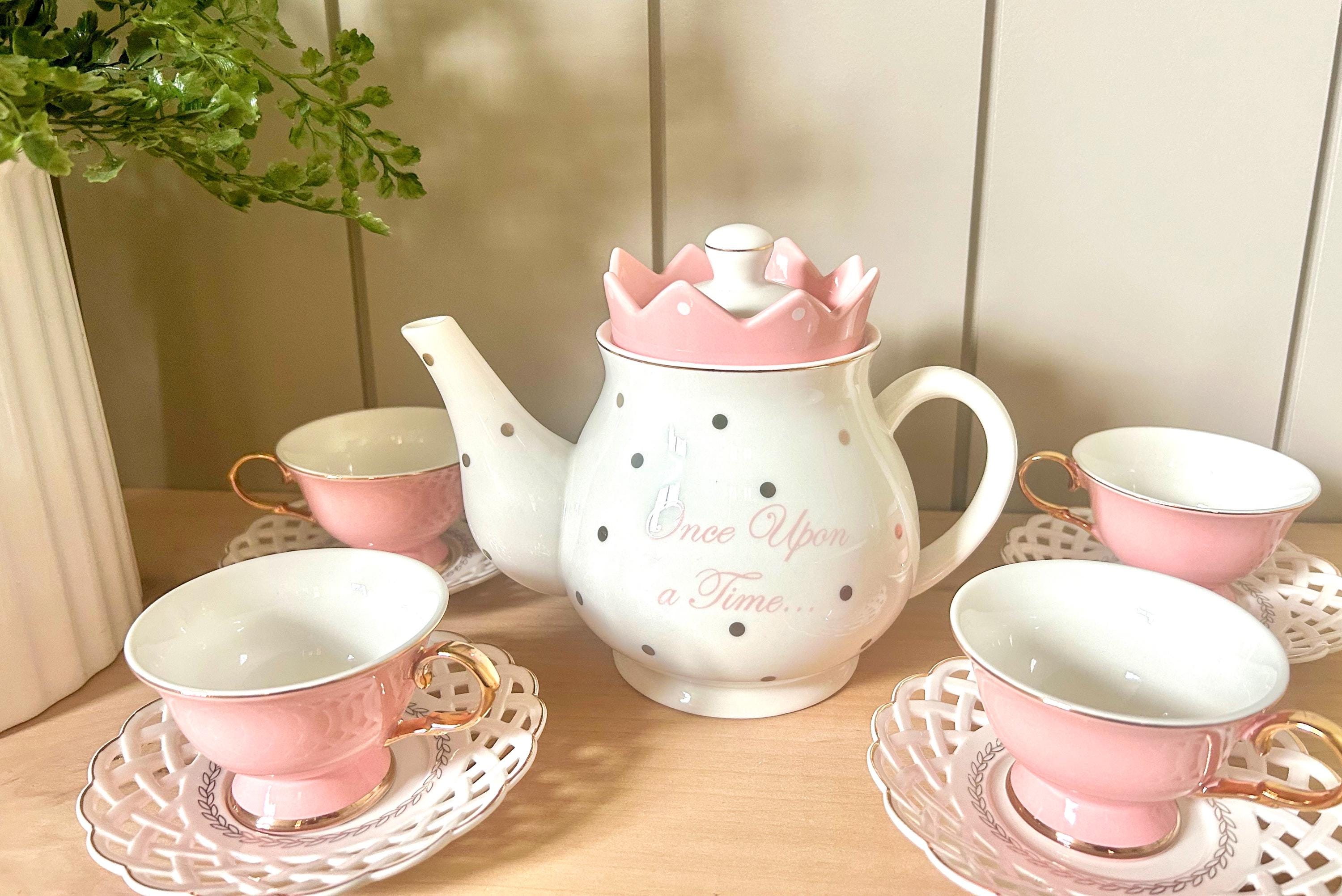 Children’s Porcelain Tea Set - Princess - Etsy