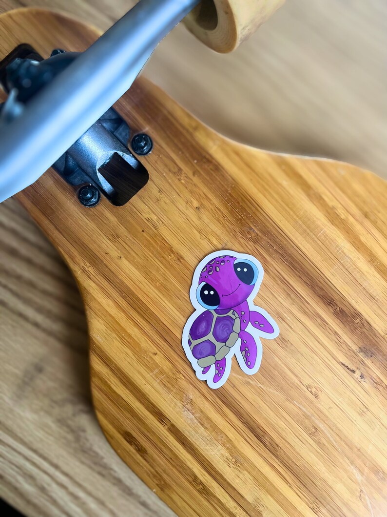 Turtle Sticker Waterproof Stickers Colorful Sticker Laptop Sticker ...