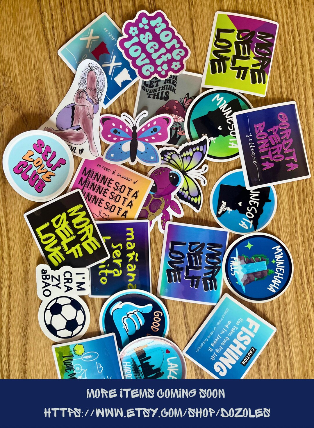 6 Random Sticker Pack Waterproof Sticker Colorful Sticker Laptop ...