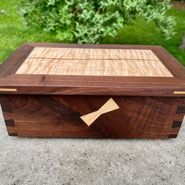 Curly Maple Box - Etsy