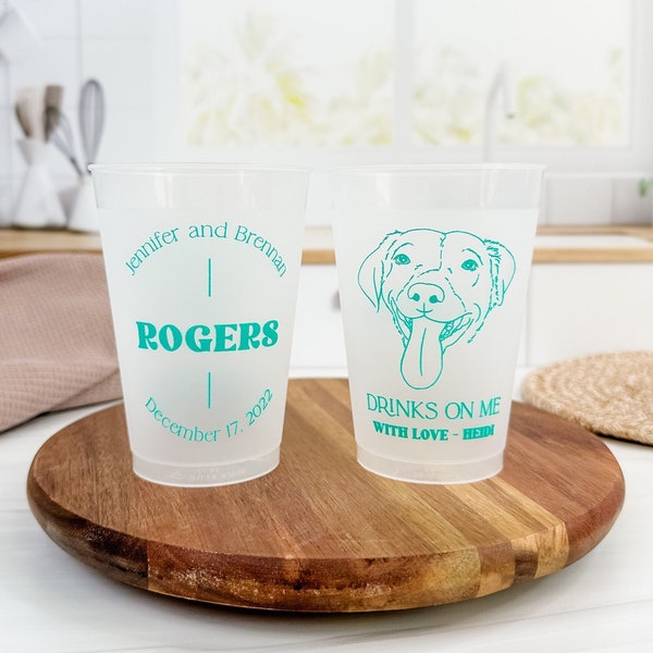 Frosted Unbreakable Plastic Cups - Etsy