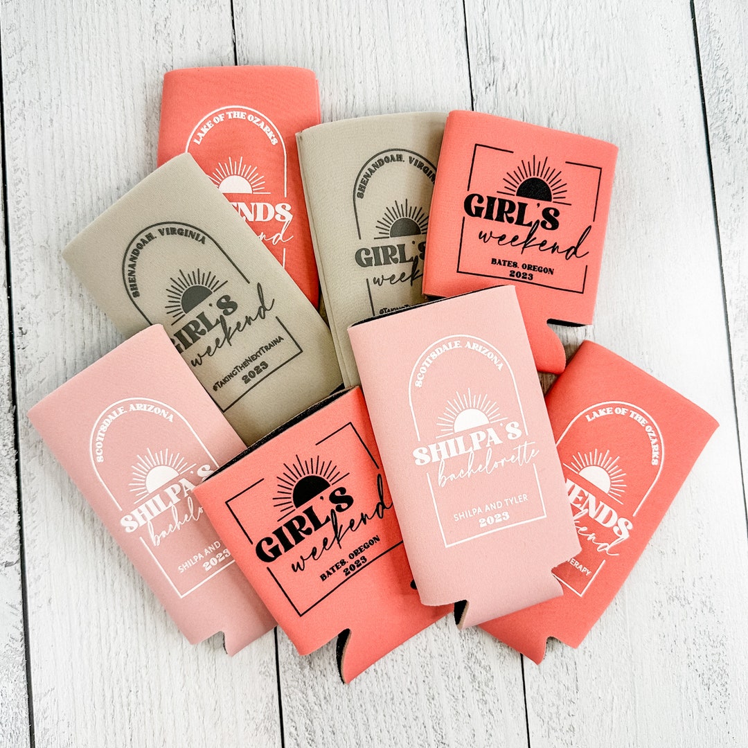 Girls Trip Can Cooler, Mountain Bachelorette, Mountain Trip, Beach ...