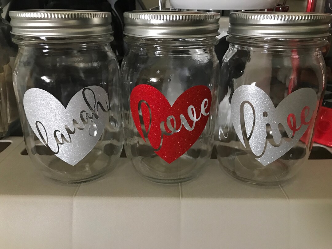 Personalized Mason Jars/ Decorative Jars/ Custom Made Jars - Etsy