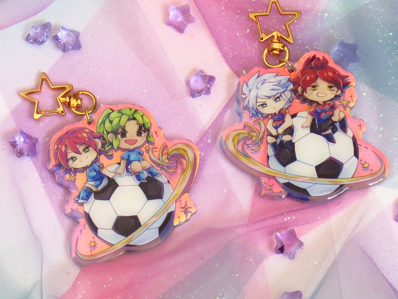 PREORDER D.gray Man & Inazuma Eleven Keychains - Etsy